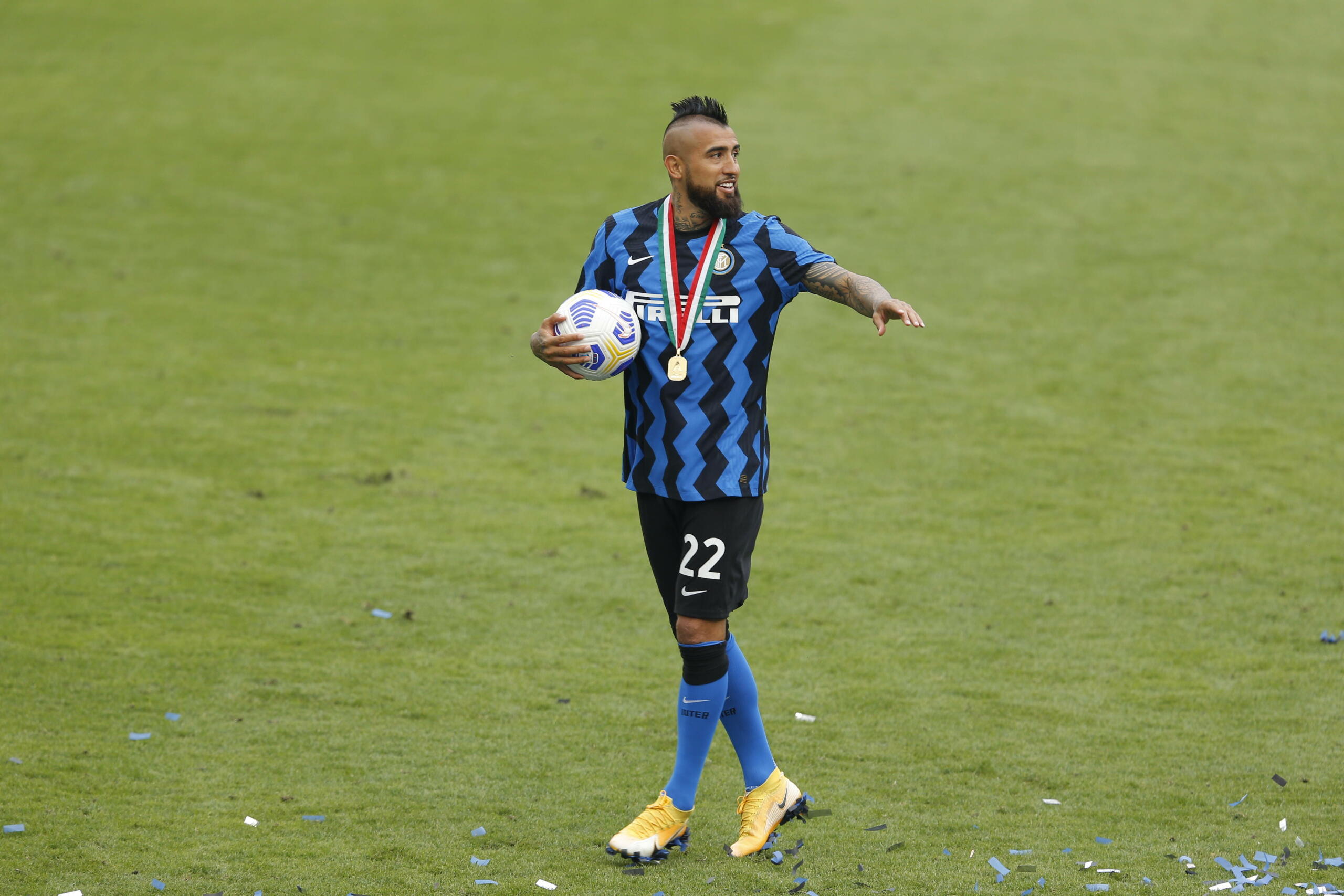 Inter, si ferma Vidal: il cileno non sarà disponibile per il Bologna | CIP